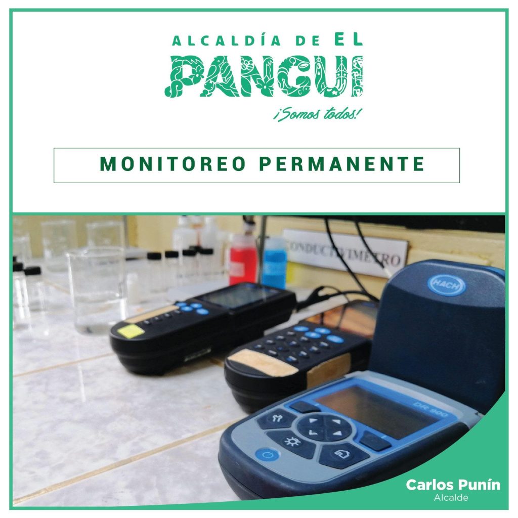 REALIZAN LA RUTINA DIARIA DE TOMA DE MUESTRAS DEL AGUA QUE INGRESA A ...