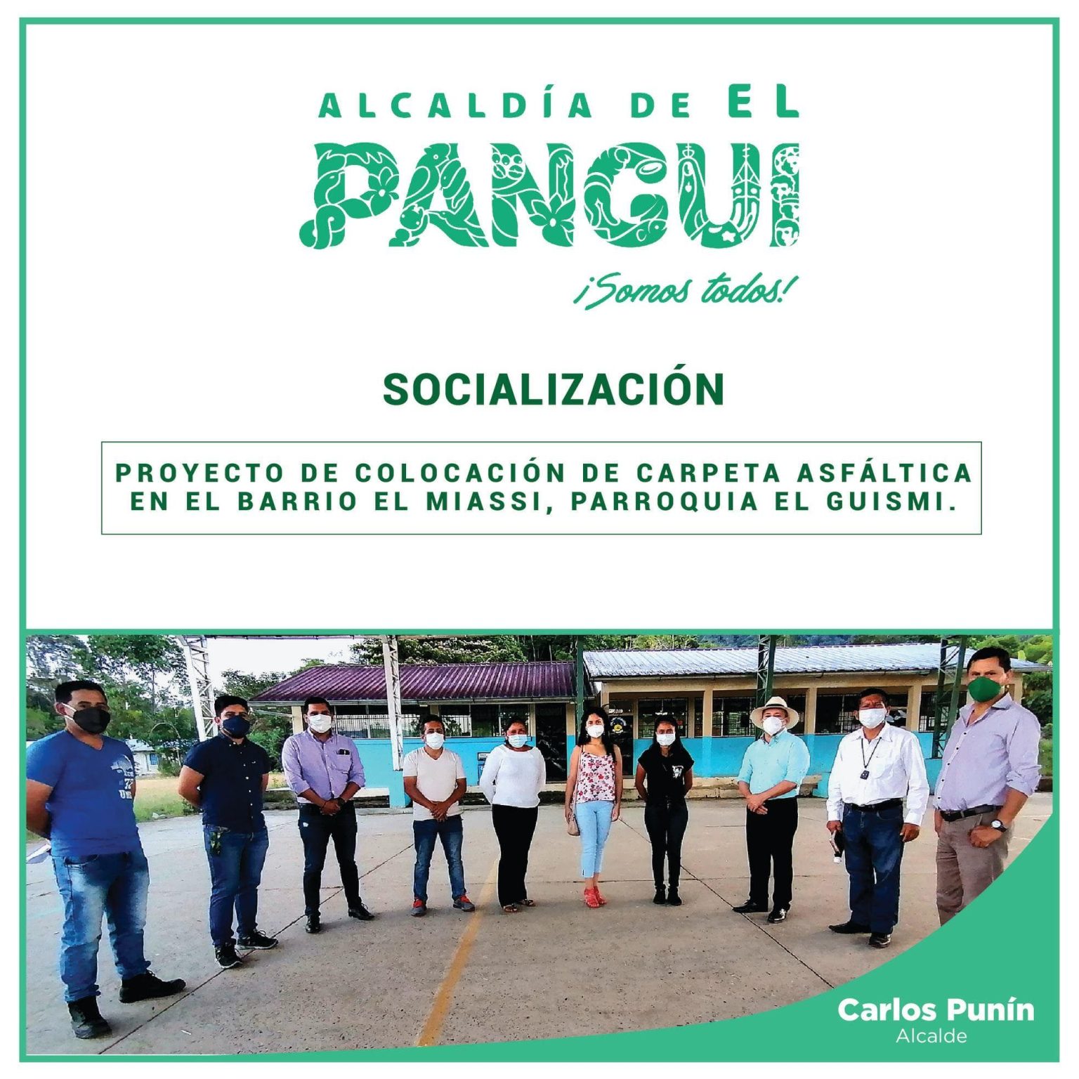 PROYECTO DE COLOCACIÓN DE CARPETA ASFÁLTICA EN EL BARRIO EL MIASSI ...